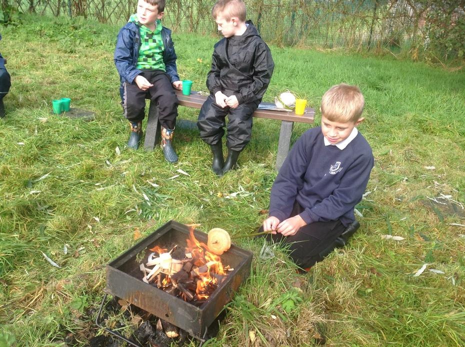 Meadowhead Junior School - Our first fire of the year